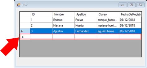 Datagridview