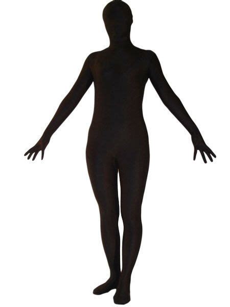 2019 Full Body Lycra Spandex Zentai Black Suit S XXL From Huabaolou888