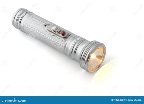 Switch On Torch Stock Photo Image Of Stainless Bulb