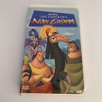 MINT VHS DISNEYS The Emperors New Groove W Mint Clamshell PicClick UK