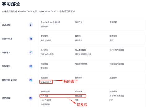 Bug 文档错误 Issue 20917 apache doris GitHub