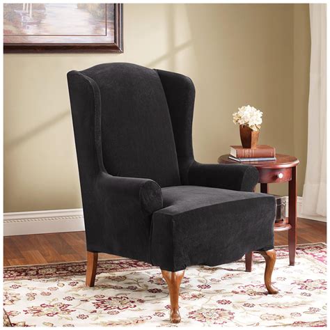 Sure Fit® Stretch Pearson Wing Chair Slipcover 292826 Furniture