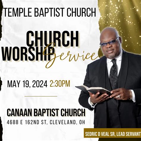 Temple To Canaan Baptist Church Temple Baptist Church