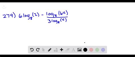 Solved For The Following Exercises Use Properties Of Logarithms To
