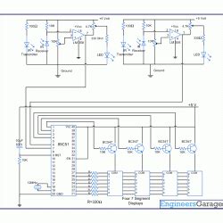 Bidirectional Visitor Counter Using Arduino Circuit Diagram Rth3100c Wiring