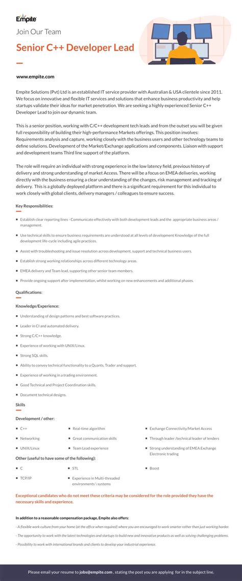 empite on linkedin hiring techlead technicallead seniordeveloper