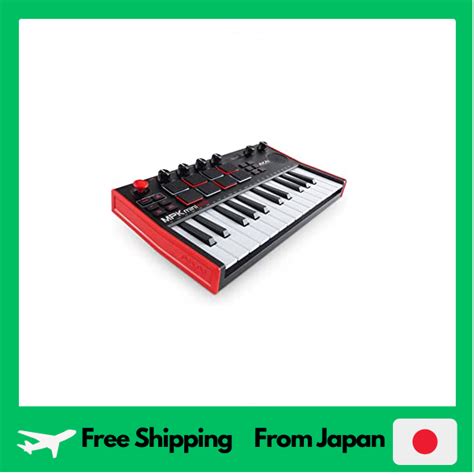 Akai Professional 25 Key Midi Keyboard Controller With Speaker Rich Built In Sound Source