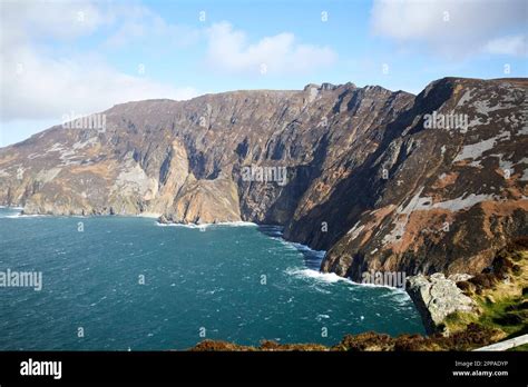 Sliabh Liag Slieve League Cliffs County Donegal Republic Of Ireland
