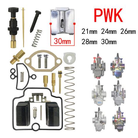 Carburetor Carb Repair Kit Keihin PWK And Replicas 4Kits 21mm 42mm