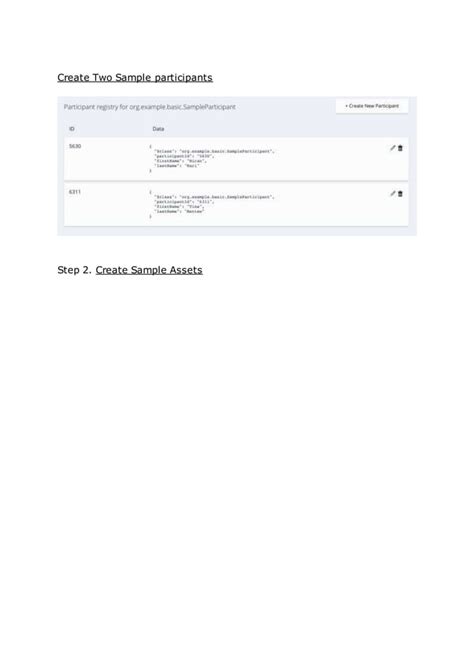 blockchain sample application steps docx technology and computing