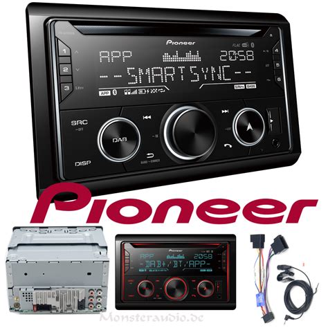 Monsteraudio Pioneer FH S820DAB 2 DIN Autoradio Mit Bluetooth DAB