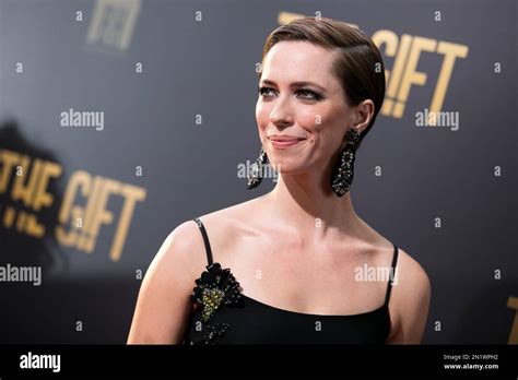 Rebecca Hall Arrives At The La Premiere Of The T Held At Regal
