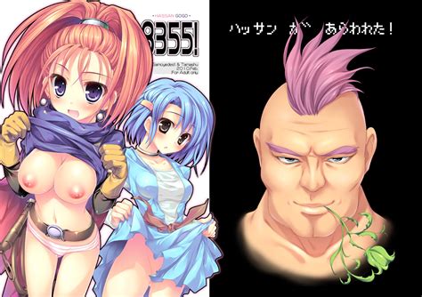 Barbara Tania And Hassan Dragon Quest And More Drawn By Bankoku Ayuya Danbooru