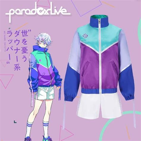 Paradox Live Cozmez Hiphop Nayuta Yatonokami Sportwear Cosplay Costume For Halloween Carnival