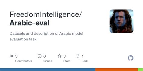 Github Freedomintelligencearabic Eval Datasets And Description Of