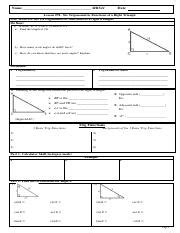 Lesson 78 Trigonometric Functions Pdf Name MRS21 Date Lesson 78 Six Trigonometric Functions