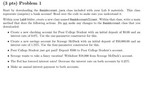 Solved 3 Pts Problem 1 Start By Downloading The