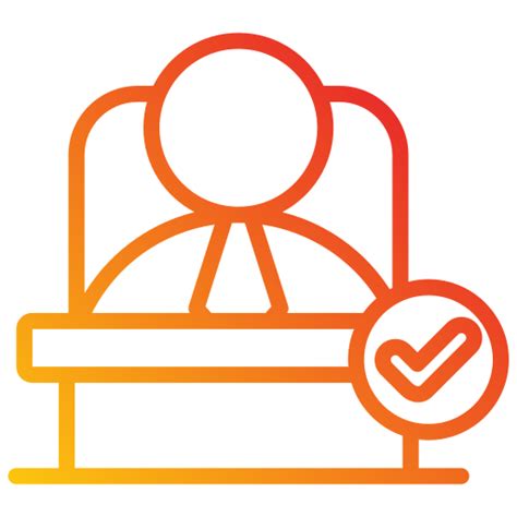 Expert Generic Gradient Outline Icon