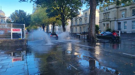 Roads Flooded In Bristol After Weather Warning Issued By Met Office ITV News West Country