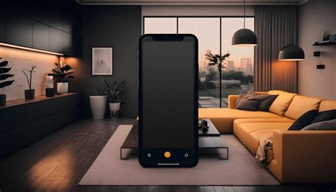 Premium Ai Image Control Your Home With Your Phone Iot Technology Mocup Of Advertising