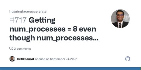 Getting Num Processes Even Though Num Processes In Accelerate Env When The Default Port