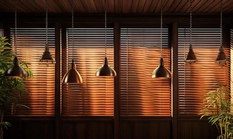 Premium Photo Closed Horizontal Blinds Indoors As A Background