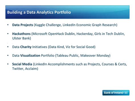 Building A Data Analytics Portfolio Pptx