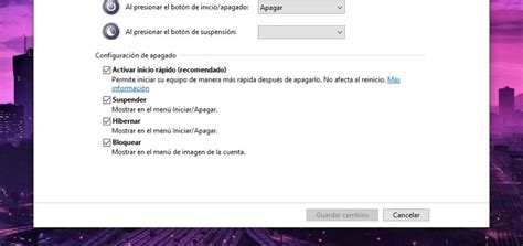 No aparece Hibernar en Windows cómo volver a activar la opción Tips Notas del Quijote