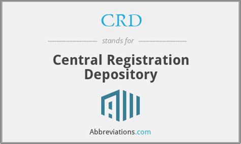 What Does CRD Stand For