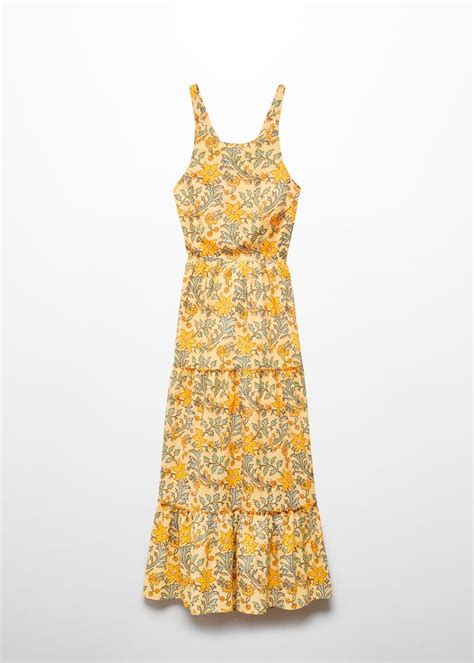 Printed Bow Dress Woman Mango Canada
