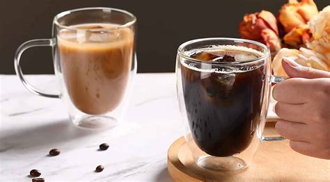 23 Double Walled Glass Mugs For Coffee Drinks