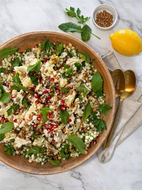 Middle Eastern Cauliflower Salad My Nutrition Creative