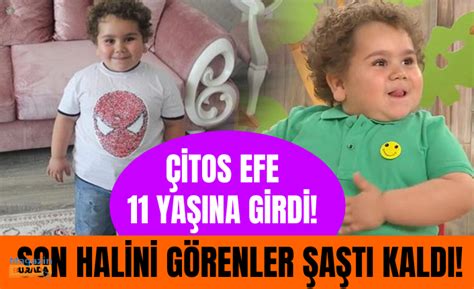İştahına düşkünlüğüyle bilinen Çitos Efe nin son hali sevenlerini şaşırttı Magazin Burada