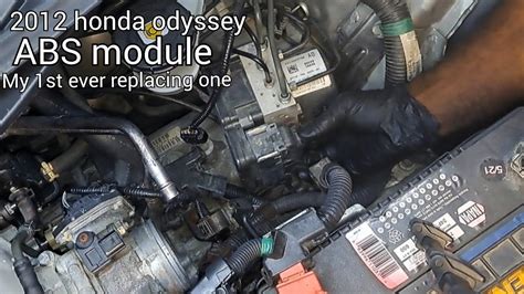 Honda Odyssey Abs Module Replacement Sinking Brake Pedal Youtube