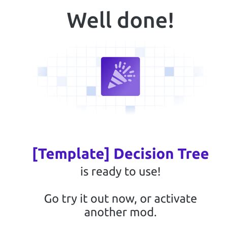 Template Decision Tree