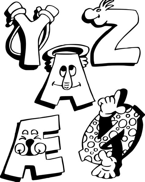 Coloriage Alphabet Gratuit à Imprimer Sur