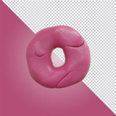 Premium Psd D Rendering Of Alphabet Letter O Isolated