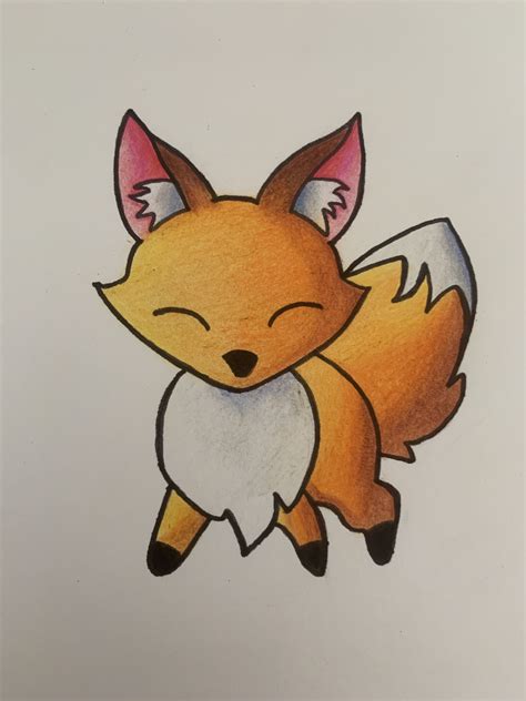 Dessin De Renard Facile A Imprimer Lamanoguiada
