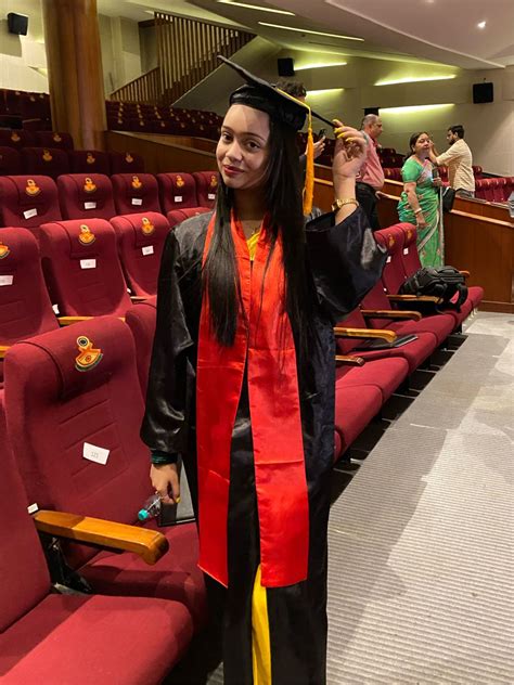 khushi sinha on linkedin convocationday pgdm