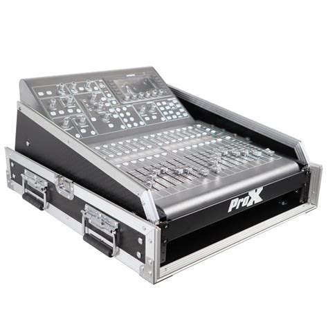 U Top Mixer DJ U Rack Combo Flight Case W Laptop Shelf GTR Direct