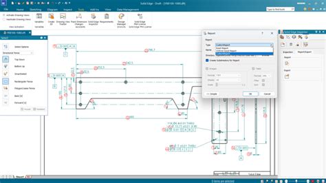 Configuring Inspection Reports With Solid Edge Inspector Solid Edge