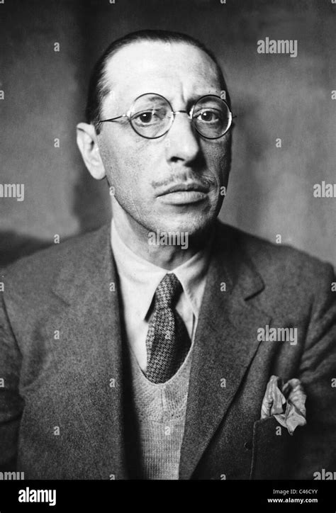 Igor Stravinsky Russian Composer Banque De Photographies Et Dimages à