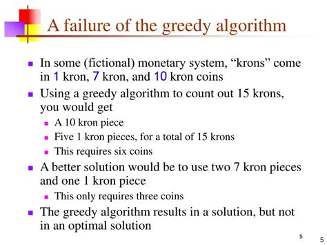 PPT - Greedy Algorithms PowerPoint Presentation, free download - ID:415030