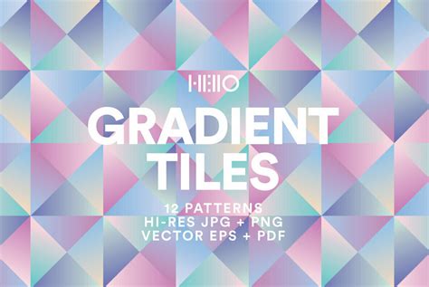 Gradient Tiles I Graphics Youworkforthem