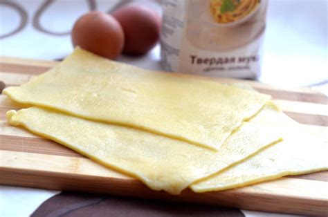 Тесто для лазаньи рецепт