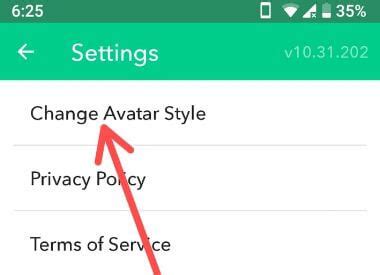 How To Change Bitmoji Style On Android Phone