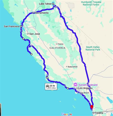 Highway 1 Attractions Map Photos