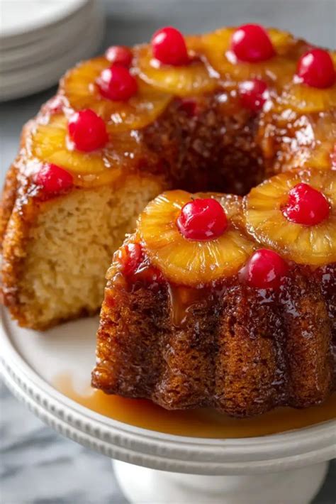 Pineapple Upside Down Bundt Cake A Nostalgic Twist On A Classic Gela