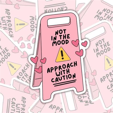 Approach With Caution Sticker