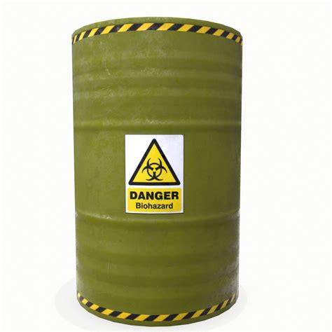 생물 학적 배럴 02 3d 모델 5 Dae Fbx Unknown Obj Stl 3ds Blend Free3d